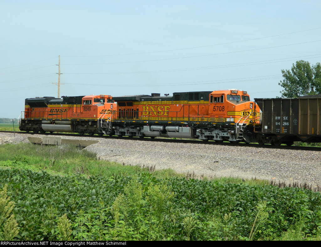 BNSF 5708 - DPU #1